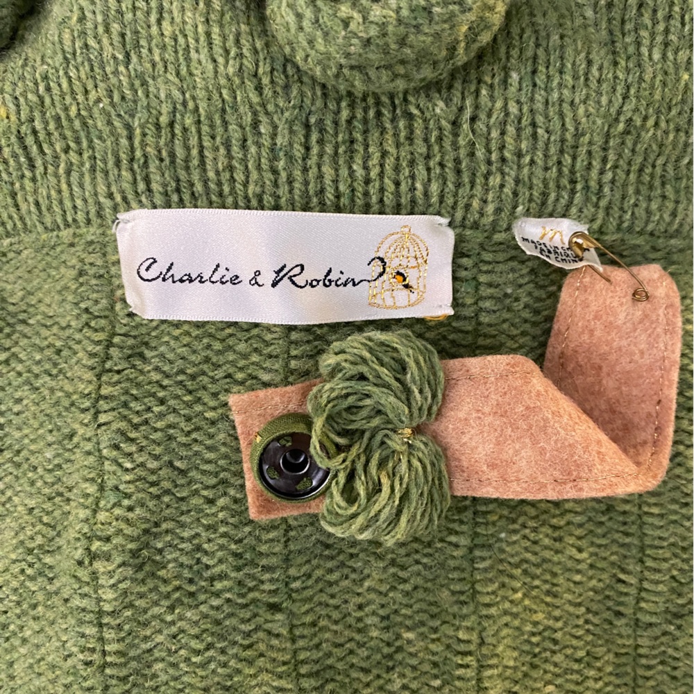 Anthro Charlie & Robin Cardigan - Gem